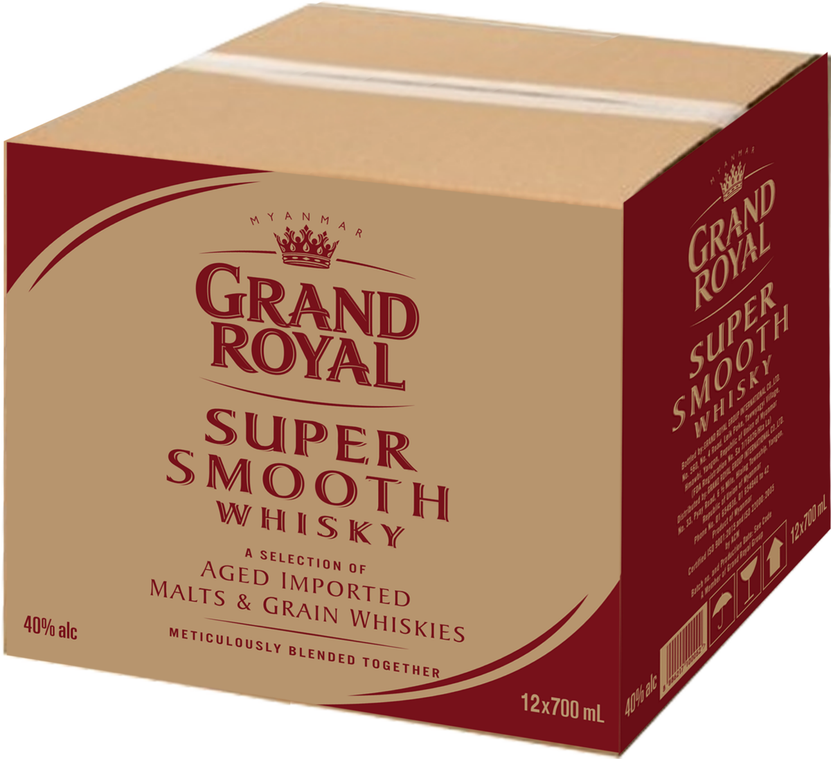 Grand Royal Black Whisky - Kwee