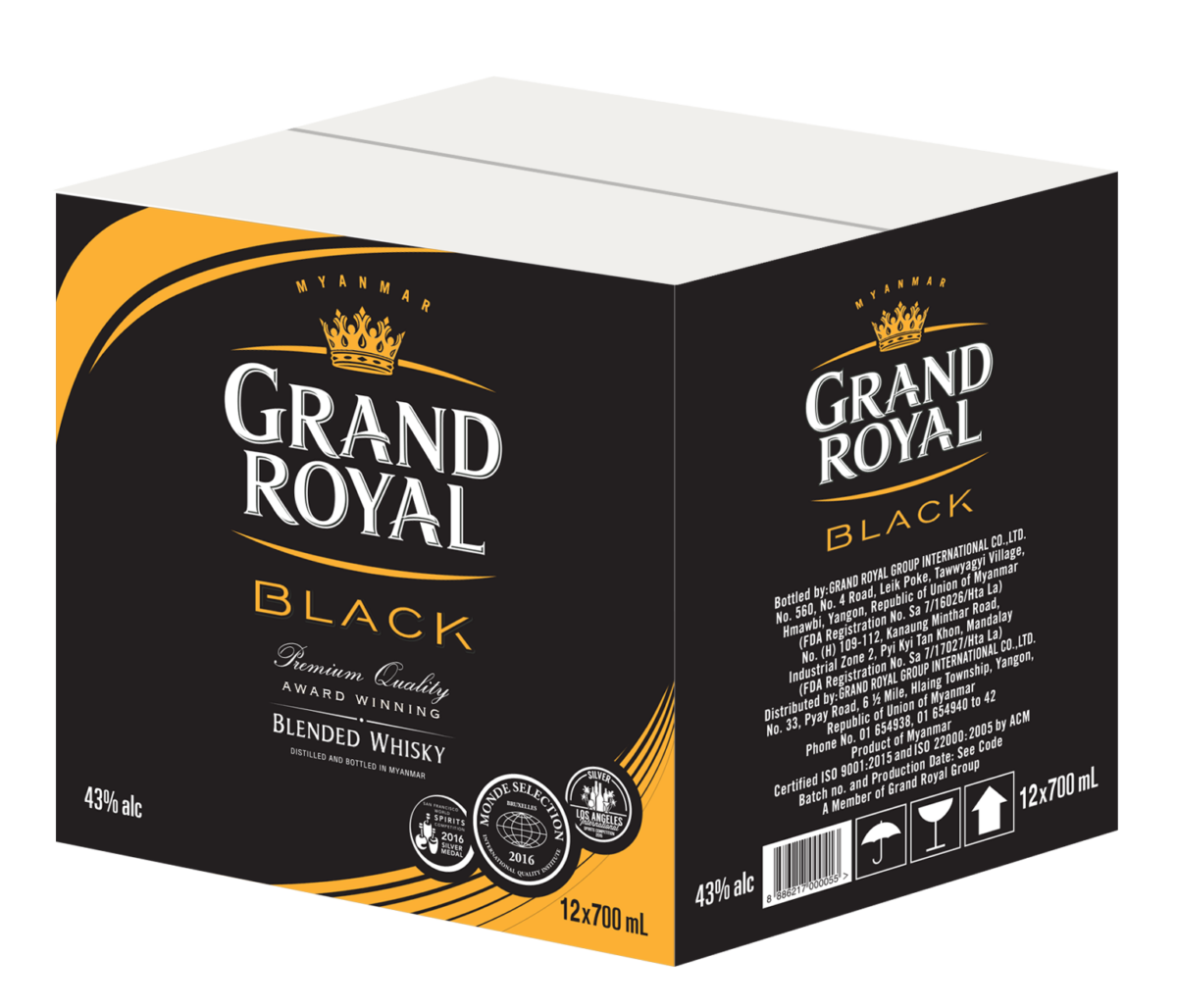Grand Royal Signature Whisky Carton - Kwee