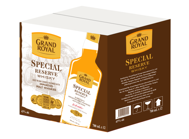Grand Royal Smooth Whisky Carton - Kwee